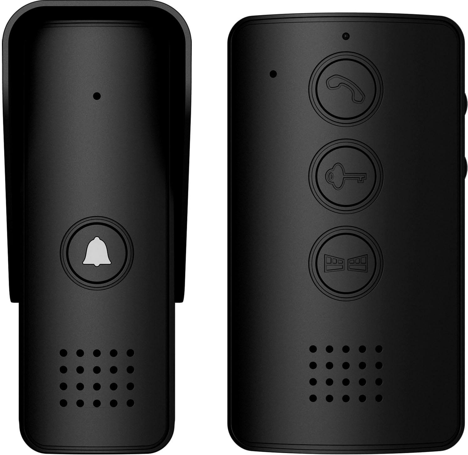 Domofon EURA ADP-09A3 czarny, głośnomówiący – G-VISION